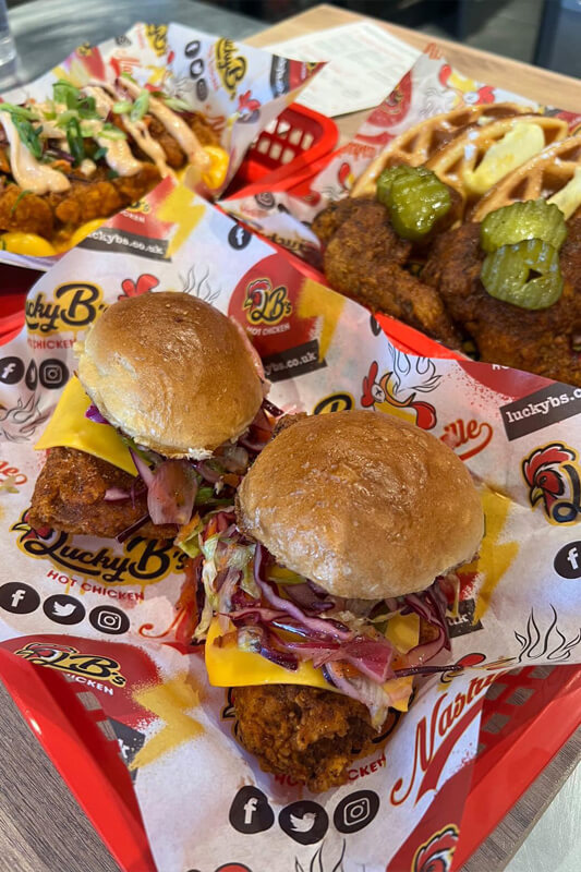 Lucky B's | Nashville Hot Chicken | 205 Fenwick Road, Giffnock